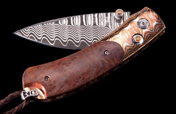 William Henry Limited Edition B09 Redwood Knife - Scrimshaw Gallery