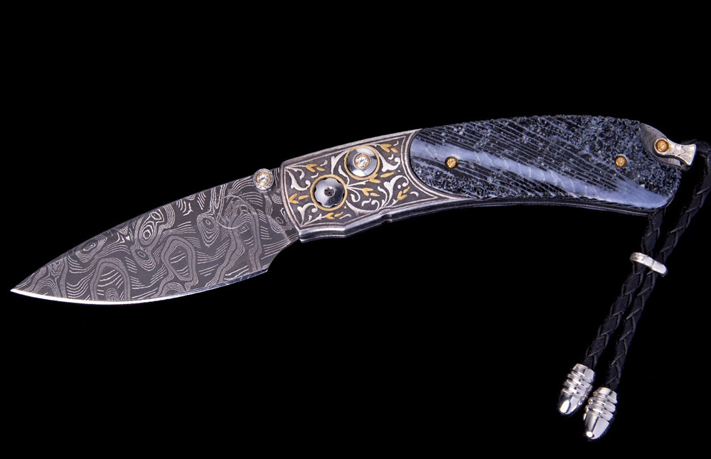 William Henry Limited Edition B09 Treasure Island Knife - Scrimshaw Gallery