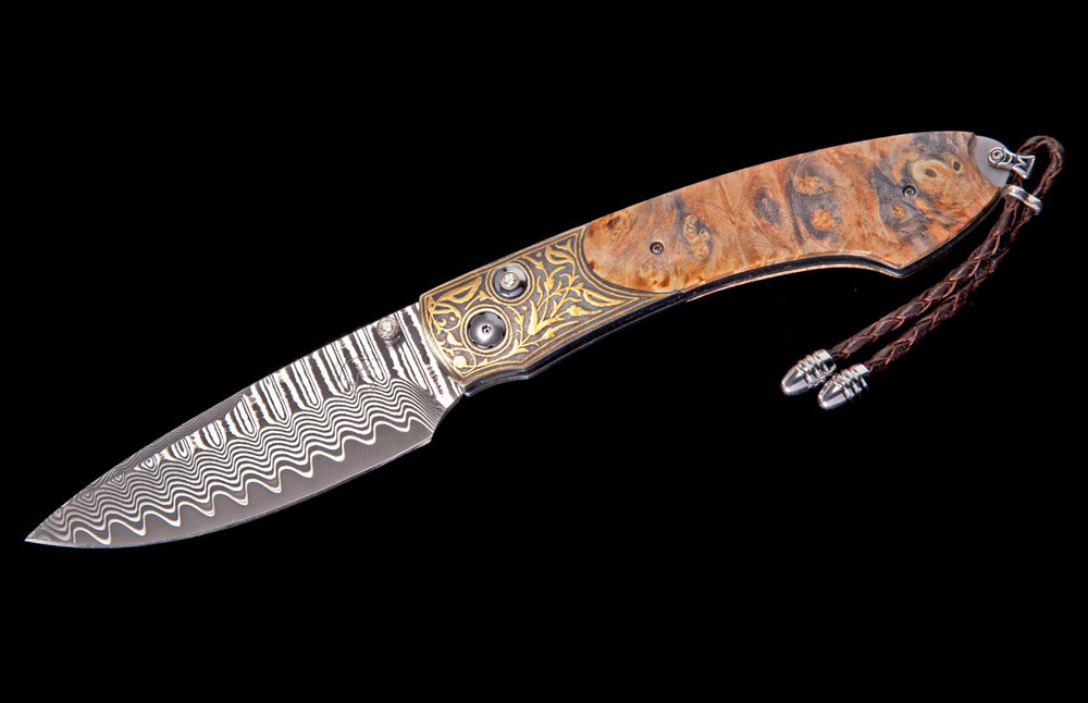 William Henry Limited Edition B12 Treasure Knife - Scrimshaw Gallery