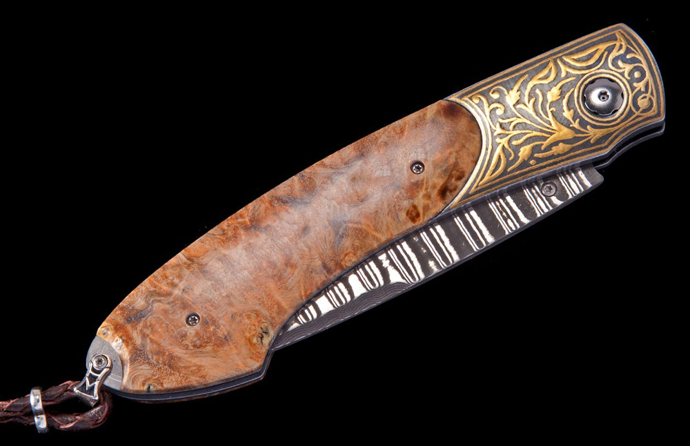 William Henry Limited Edition B12 Treasure Knife - Scrimshaw Gallery