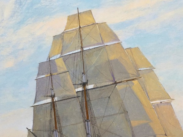 Geoff Hunt Limited Edition Print - Ariel & Taeping - Scrimshaw Gallery