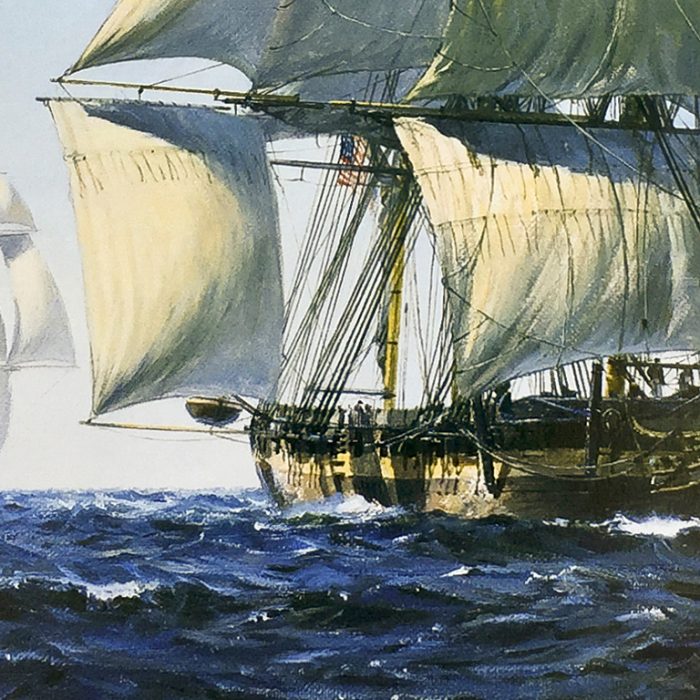 Geoff Hunt - Mediterranean Deployment - Scrimshaw Gallery