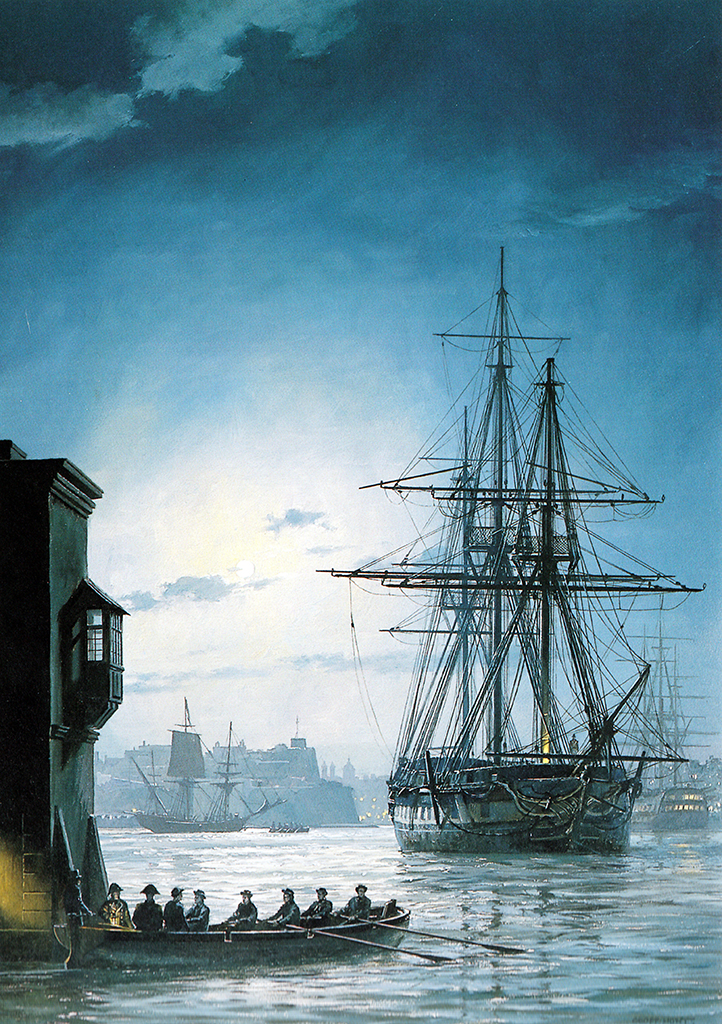 Geoff Hunt - Treason's Harbor - Scrimshaw Gallery