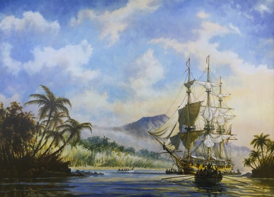 Geoffrey Huband - Passage To Mutiny - Scrimshaw Gallery