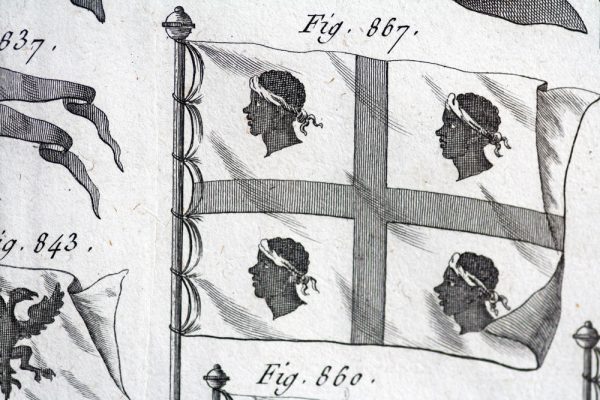 French Royal Navy Maritime Flags (1787) - Scrimshaw Gallery