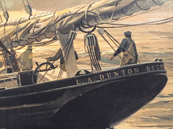 Thomas Hoyne Limited Edition Print - Fog Peril - Scrimshaw Gallery