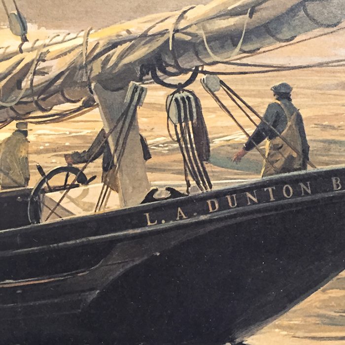 Thomas Hoyne Limited Edition Print - Fog Peril - Scrimshaw Gallery