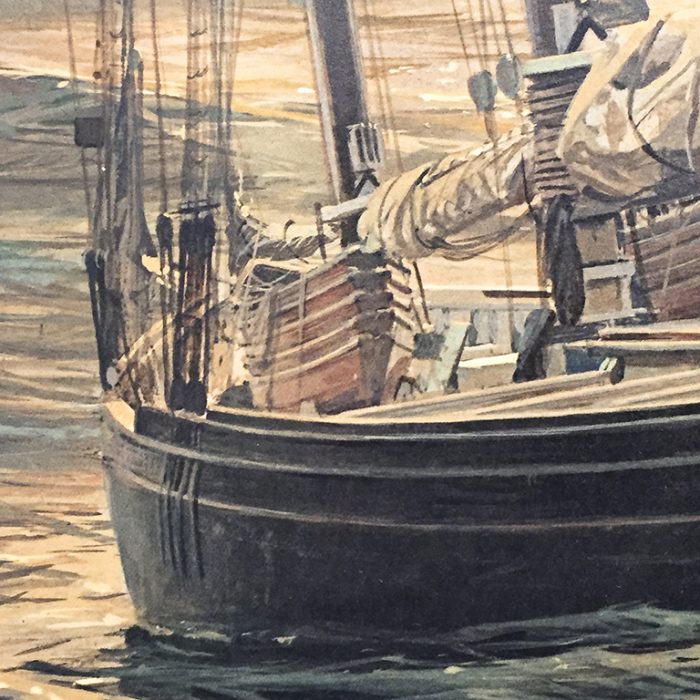 Thomas Hoyne Limited Edition Print - Fog Peril - Scrimshaw Gallery