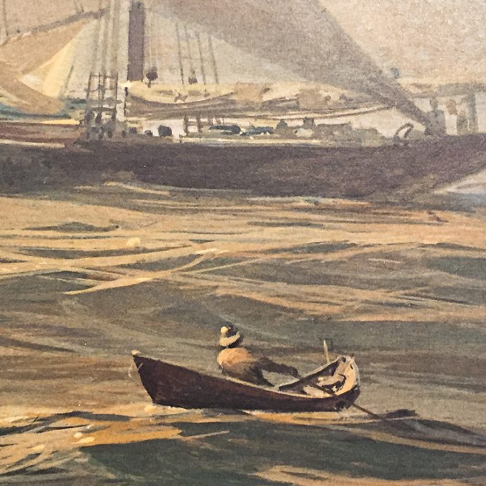 Thomas Hoyne Limited Edition Print - Fog Peril - Scrimshaw Gallery