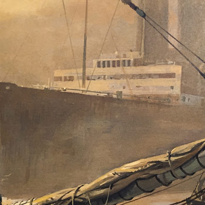 Thomas Hoyne Limited Edition Print - Fog Peril - Scrimshaw Gallery