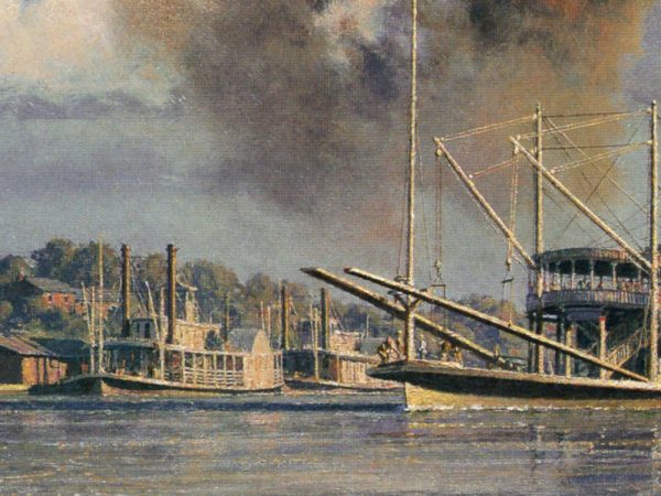 John Stobart - Baton Rouge: The Anchor Line Steam Packet "City of Baton ...