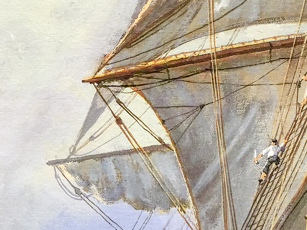 Charles Vickery - No Quarter - No Mercy - Scrimshaw Gallery