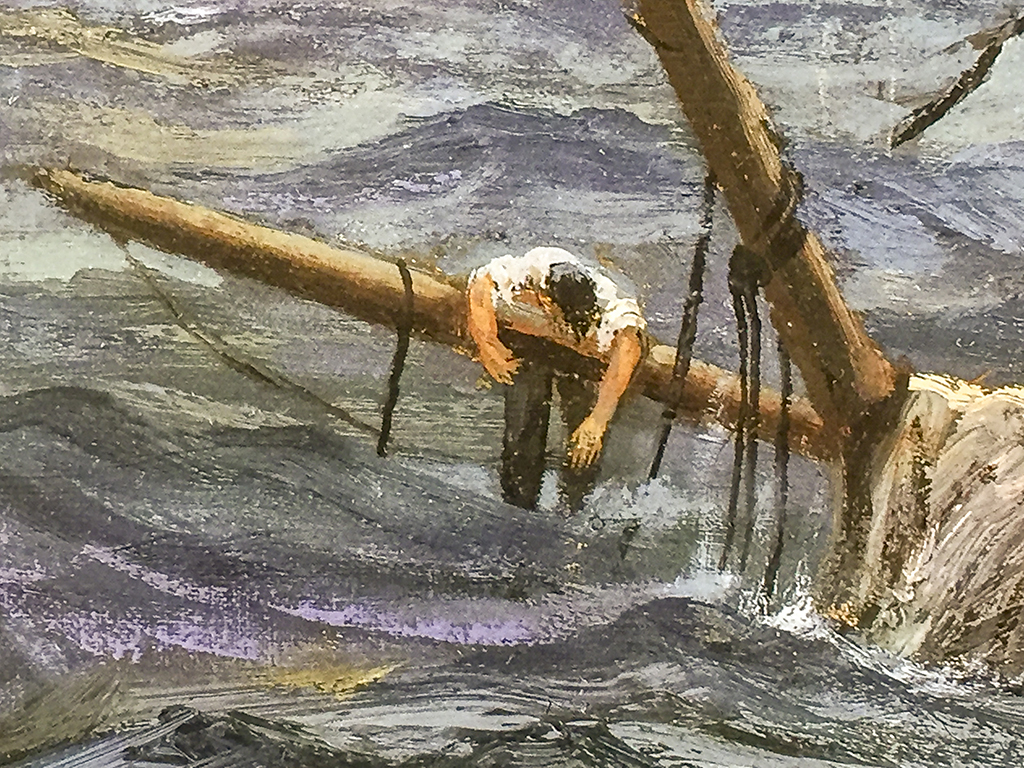 Charles Vickery - No Quarter - No Mercy - Scrimshaw Gallery