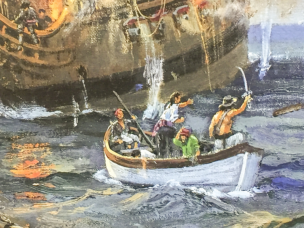 Charles Vickery - No Quarter - No Mercy - Scrimshaw Gallery