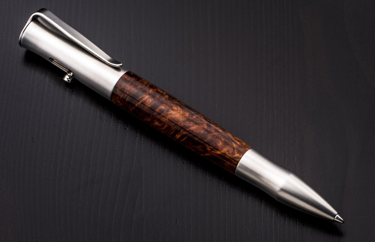 William Henry Bolt 'Rincon' Rollerball Pen - Scrimshaw Gallery