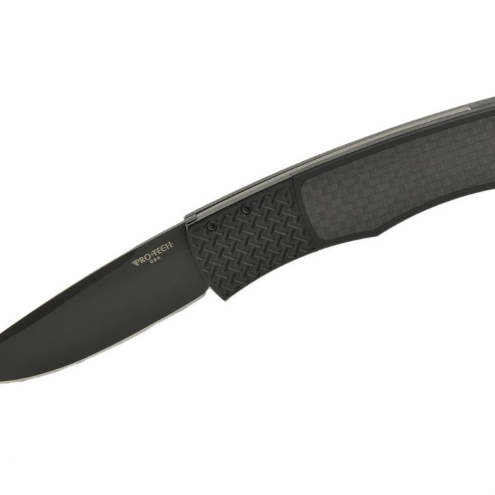 ProTech Automatic Knife - BR-1.22 "Whiskers" - Scrimshaw Gallery