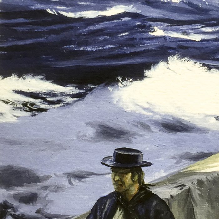 Geoff Hunt - Post Captain - Scrimshaw Gallery