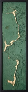 Bathymetric Map Eluthera, Bahamas - Scrimshaw Gallery