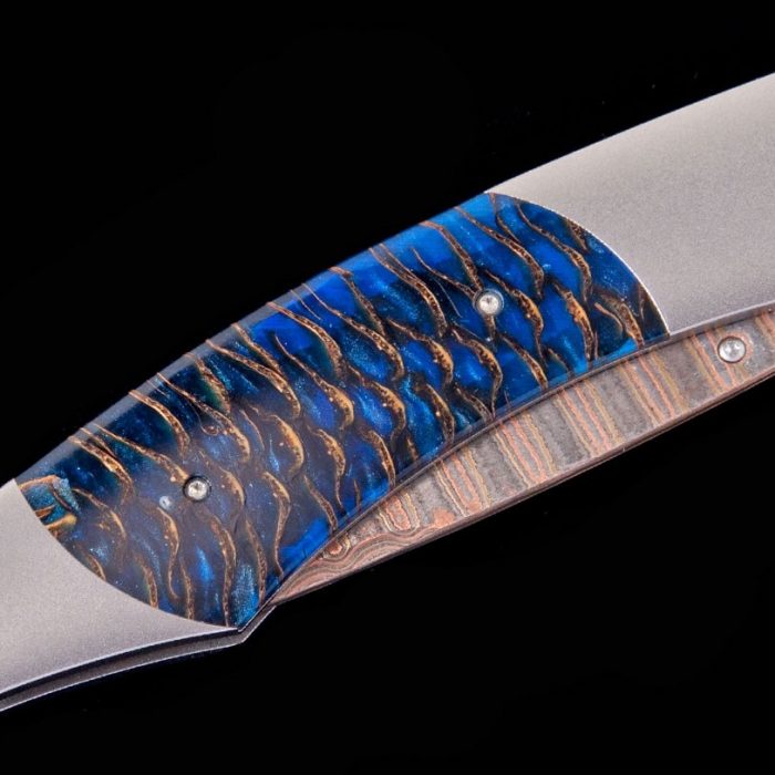 William Henry Limited Edition B12 Pine Ridge Knife - Scrimshaw Gallery