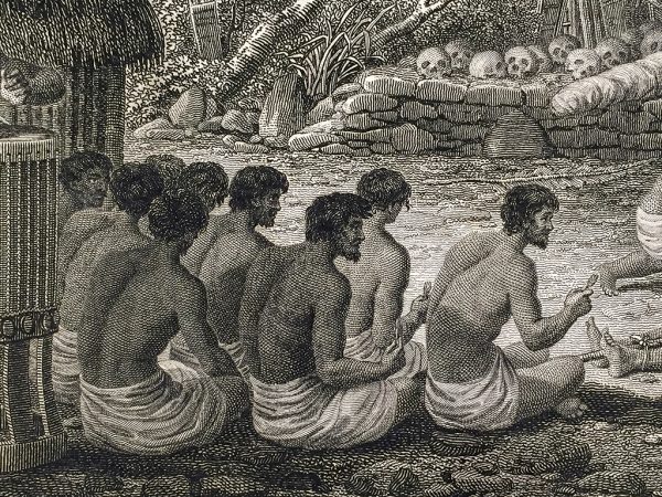Historic Antique Captain Cook Engraving - Scrimshaw Gallery