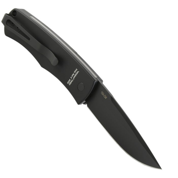 ProTech Automatic Knife - BR-1.5 "Whiskers" - Scrimshaw Gallery