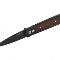 ProTech Automatic Knife - Godfather 907C Cocobolo - Scrimshaw Gallery