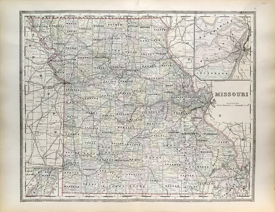 Historic Antique United State Maps - Scrimshaw Gallery