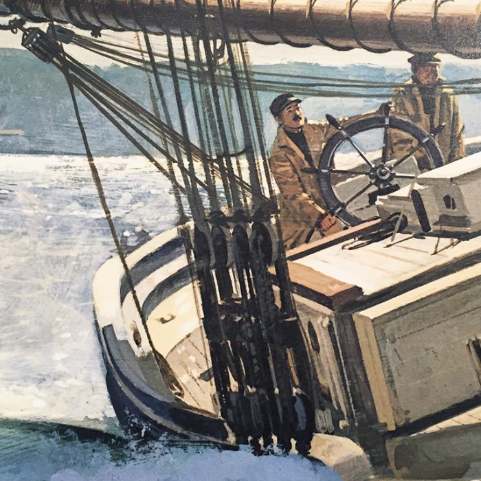 Thomas Hoyne Print - Race of the Elsies - Scrimshaw Gallery