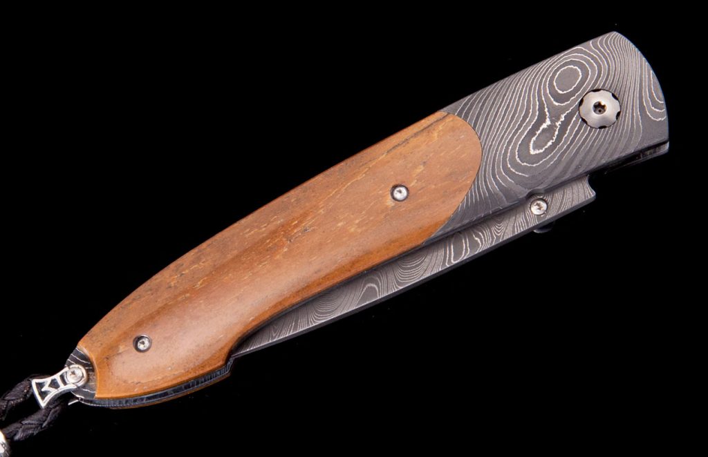 William Henry Limited Edition B10 Bison Knife - Scrimshaw Gallery