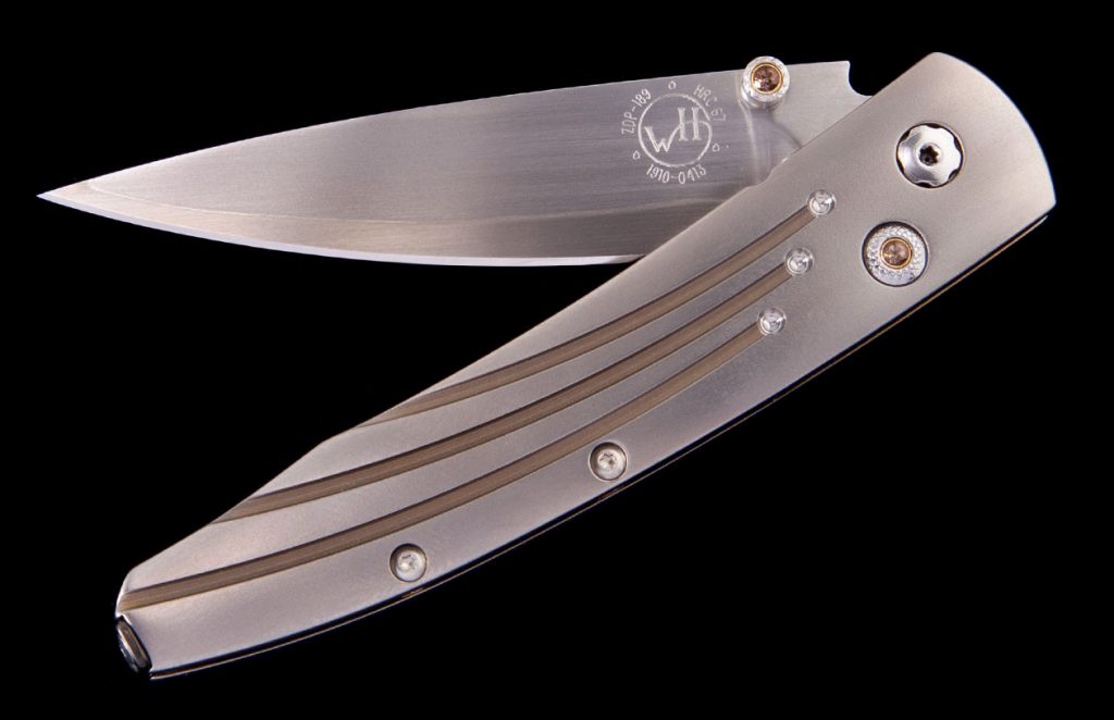 William Henry Limited Edition B10 Smoke Knife - Scrimshaw Gallery