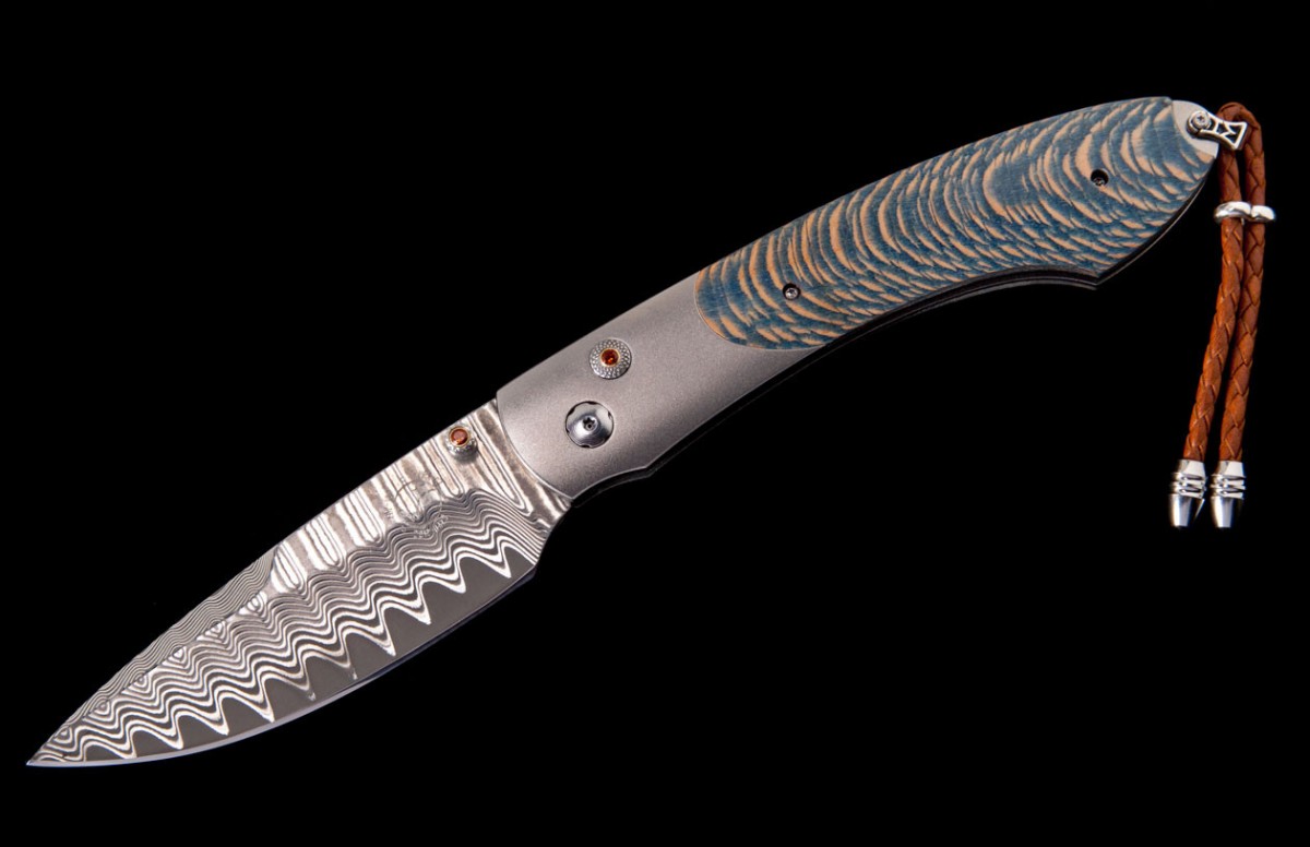 William Henry Limited Edition B12 Crest Knife - Scrimshaw Gallery