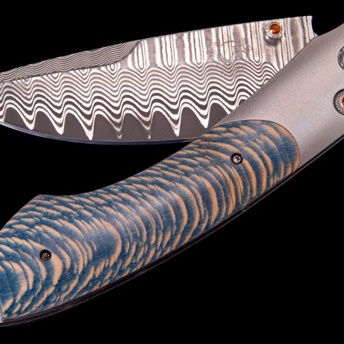 William Henry Limited Edition B12 Crest Knife - Scrimshaw Gallery