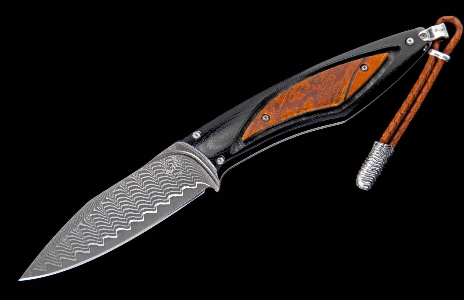 William Henry Fixed Blade F28 Grove Knife - Scrimshaw Gallery