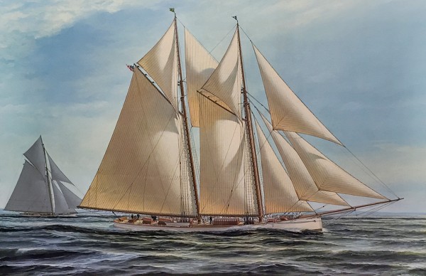 John Mecray Limited Edition Print - Coronet - Scrimshaw Gallery