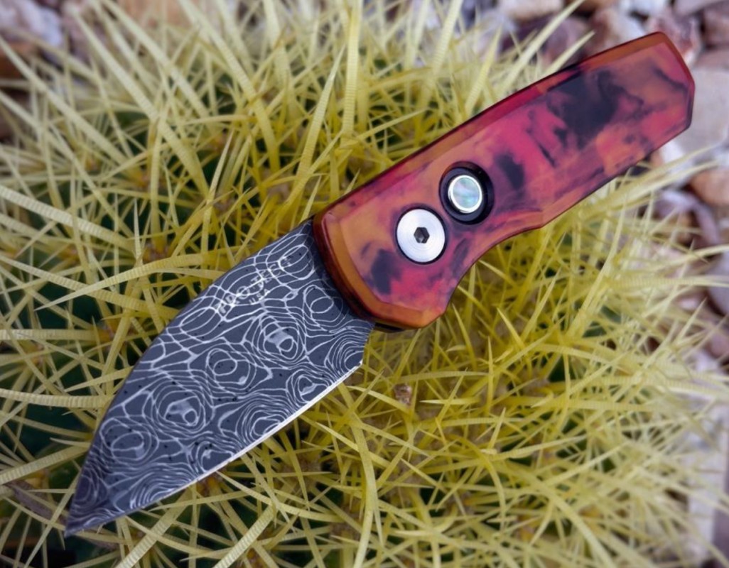 ProTech Automatic Knives - Scrimshaw Gallery